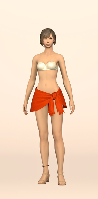 Red Summer Pareo Set | Eorzea Collection