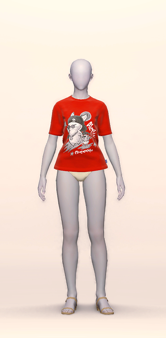 Moogle Neotunic Set | Eorzea Collection