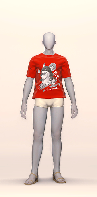 Moogle Neotunic Set | Eorzea Collection