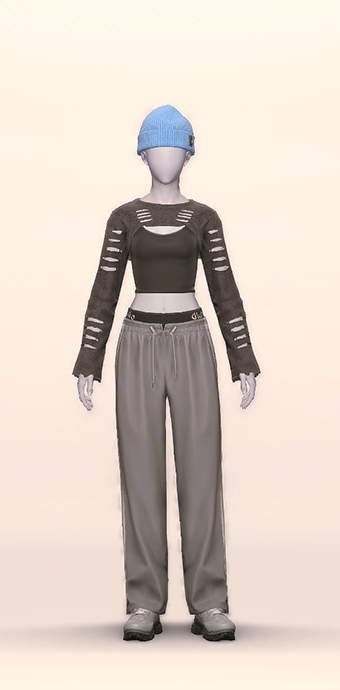 Leisurewear (High-cut Shirt) Set | Eorzea Collection