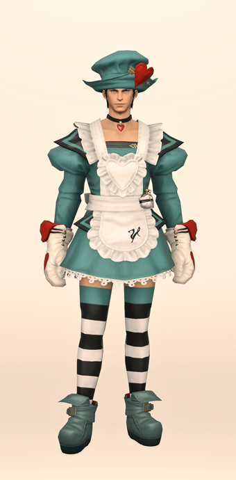 Valentione (Apron Dress) Set | Eorzea Collection