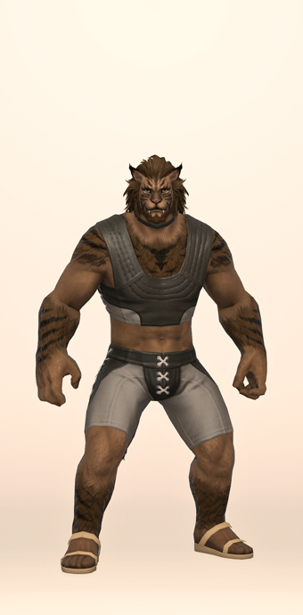 Hempen Hrothgar Male Set | Eorzea Collection