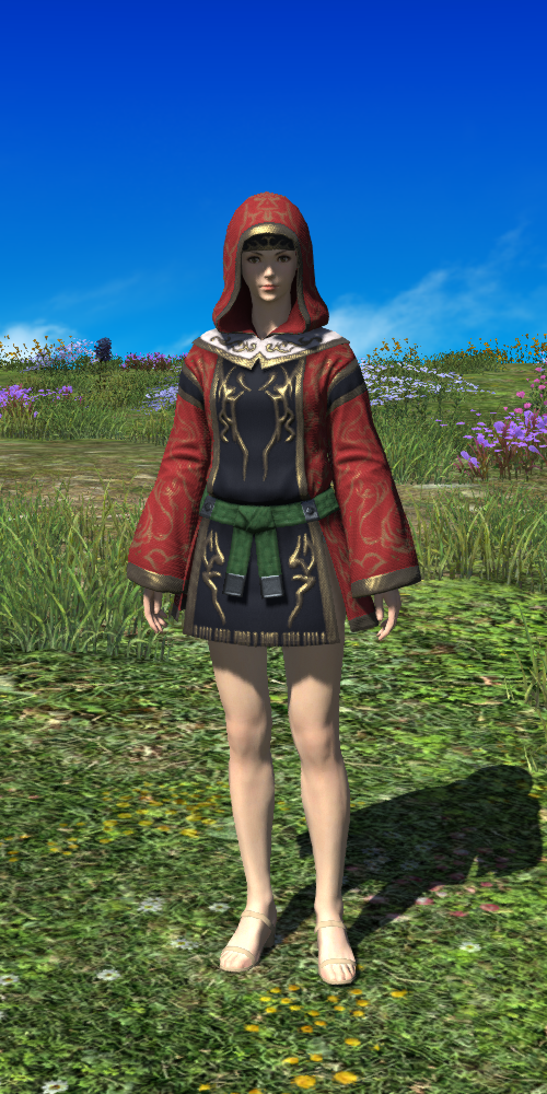 Vermilion Cloak Set | Eorzea Collection