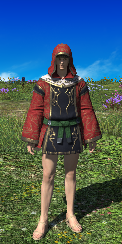 Vermilion Cloak Set | Eorzea Collection