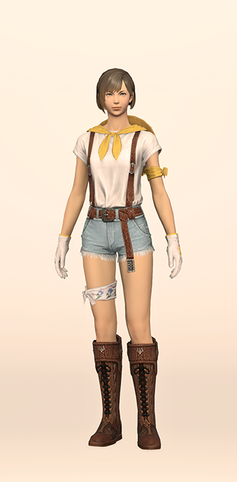 Isle Farmhand's (Cutoffs) Set | Eorzea Collection